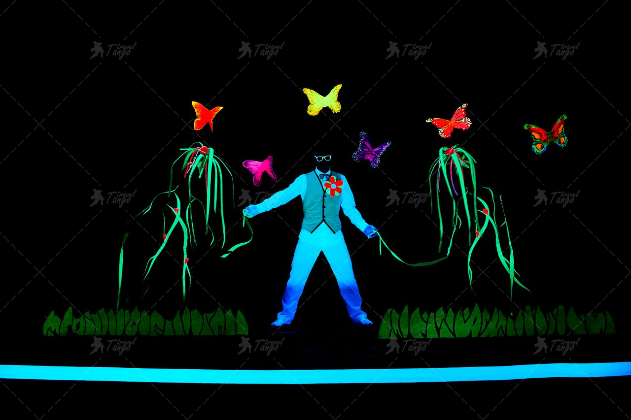 WOW Show - Театр чорного світла. Туроператор Танго Тревел